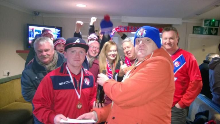 Nathan Walker - January's Player of the Month - Hinckley AFC Official