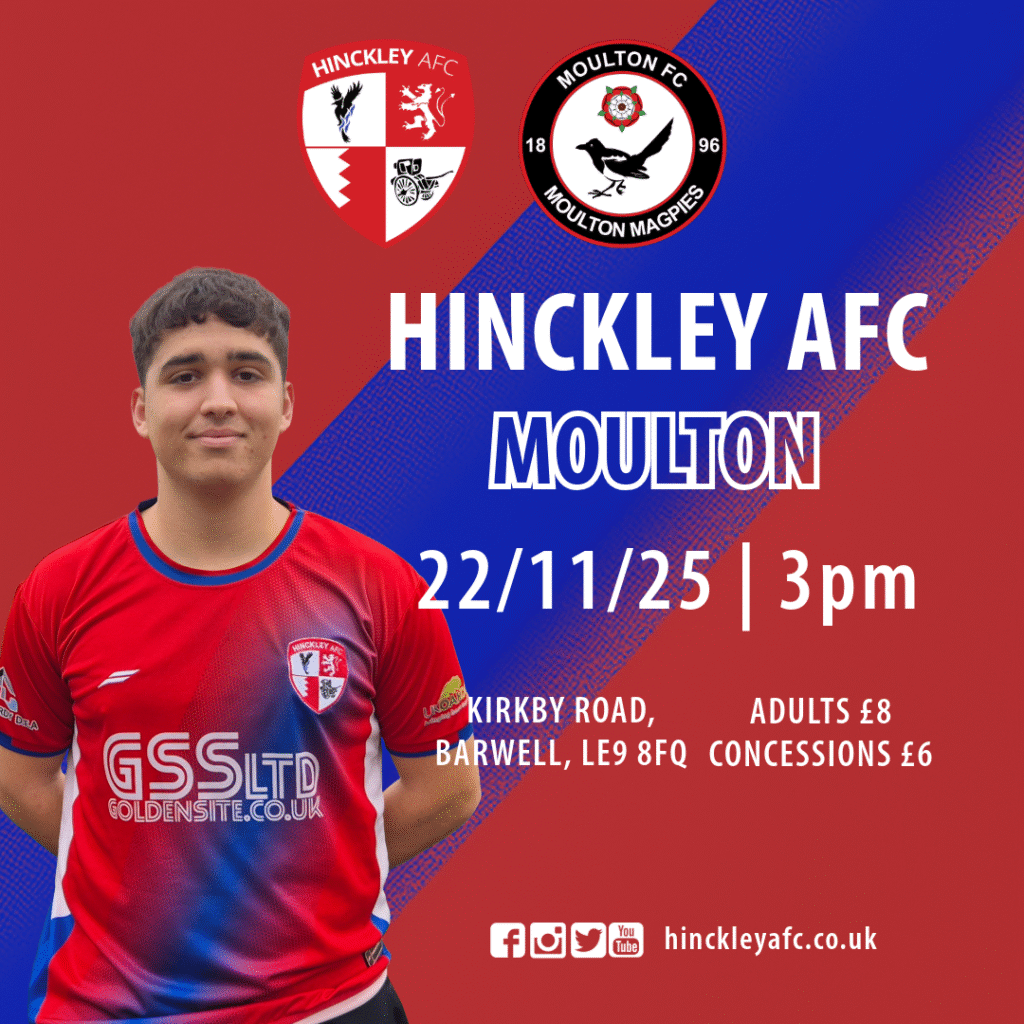 Match Preview: Moulton (h) - Hinckley AFC Official
